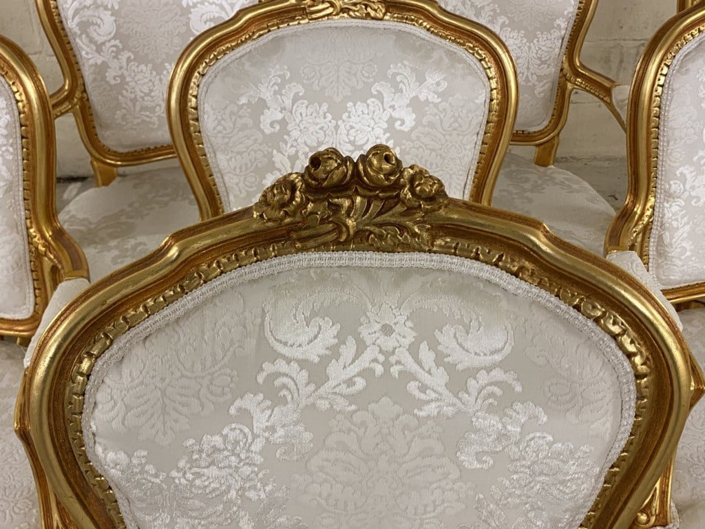 Elite Designs Louis XVI Palace style dining tables from 8ft to 20ft ...