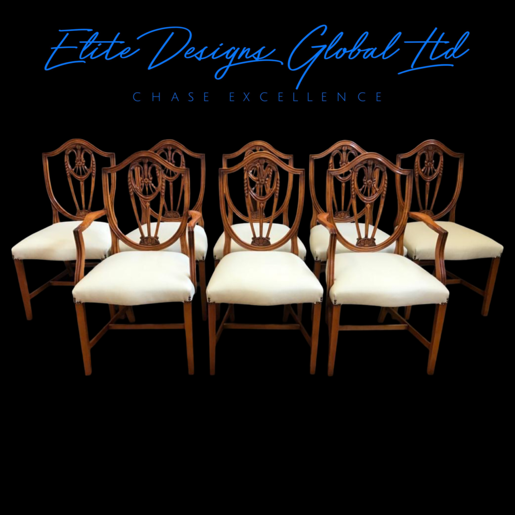Elite Prince of Wales style dining chairs - Elite Designs Global Ltd