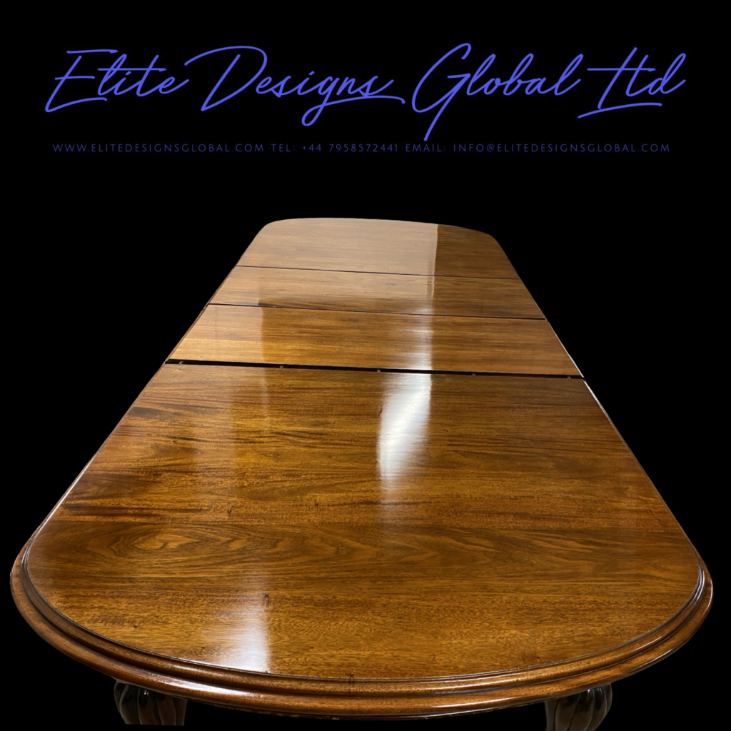 Elite Grand Victorian style Brazilian mahogany dining table. - Elite ...